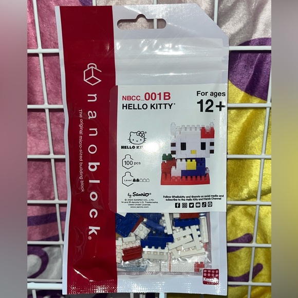 Hello Kitty | Toys | Hello Kitty X Nanoblock Small Lego Figure New Nwt | Poshmark